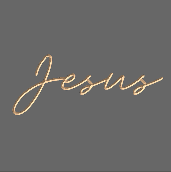 Jesus Name In Cursive To God Be The Glory In The Name Of Jesus Christ.